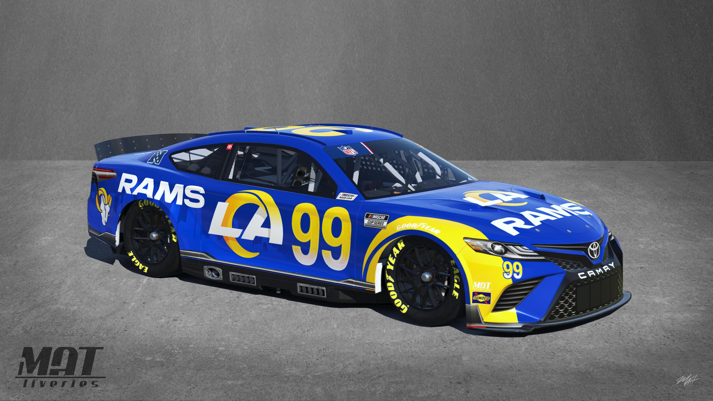 Los Angeles Rams Gen. 7 Camry by Matthew A Tomelleri - Trading Paints