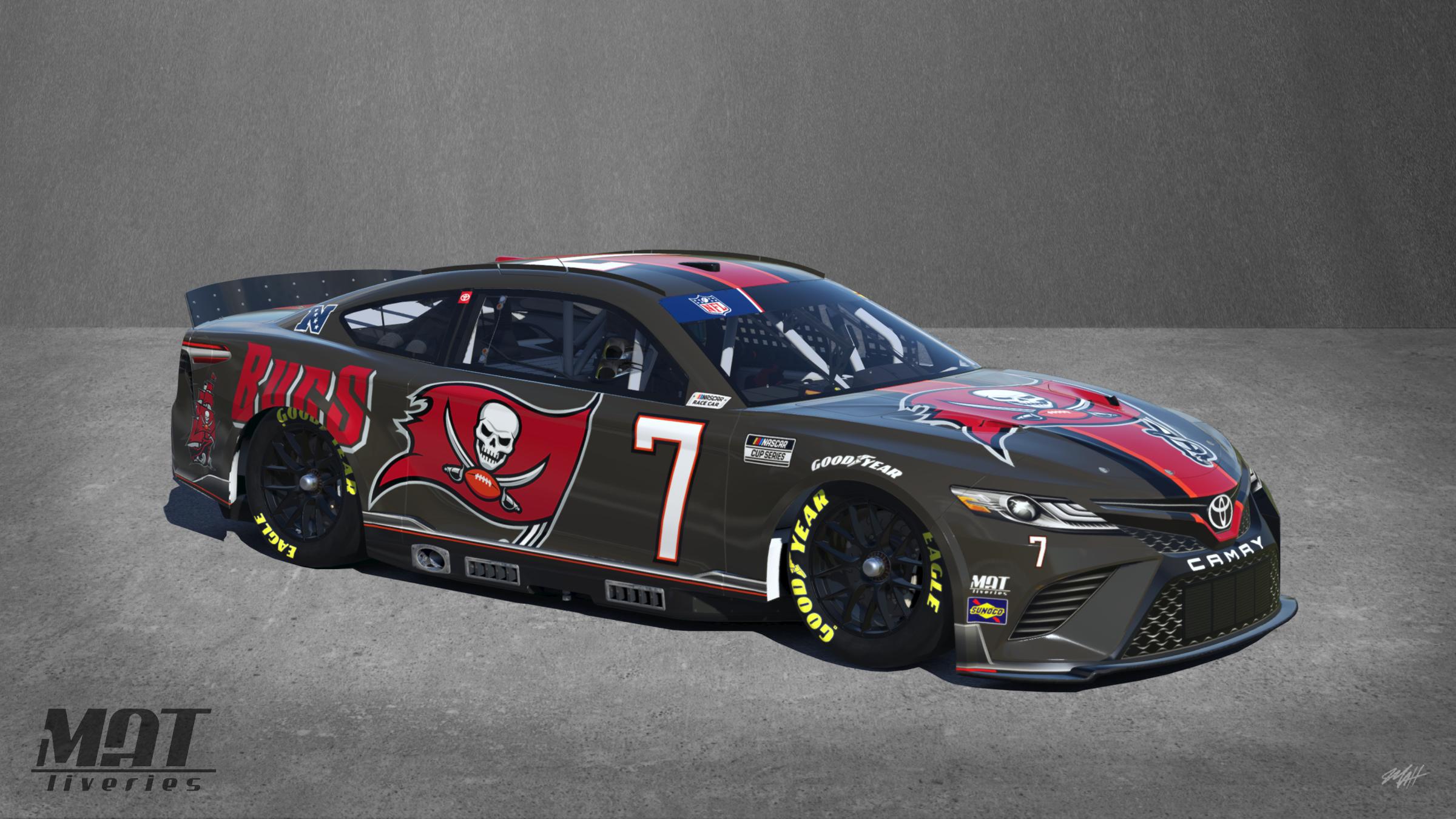 Tampa Bay Buccaneers Gen. 7 Camry by Matt Tomelleri - Trading Paints