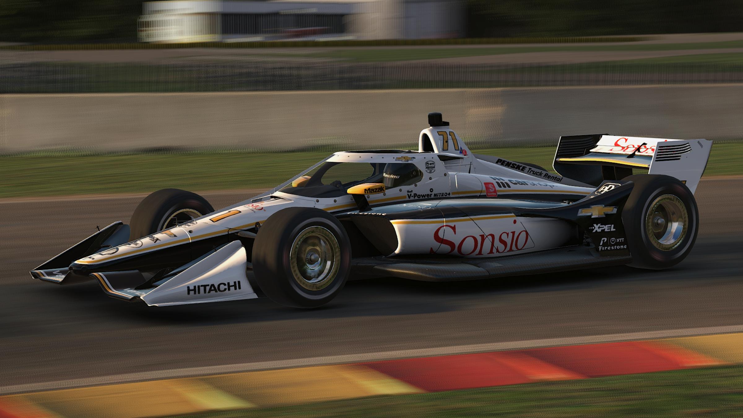 2022 Scott McLaughlin Sonsio IndyCar by Jeff McKeand - Trading Paints