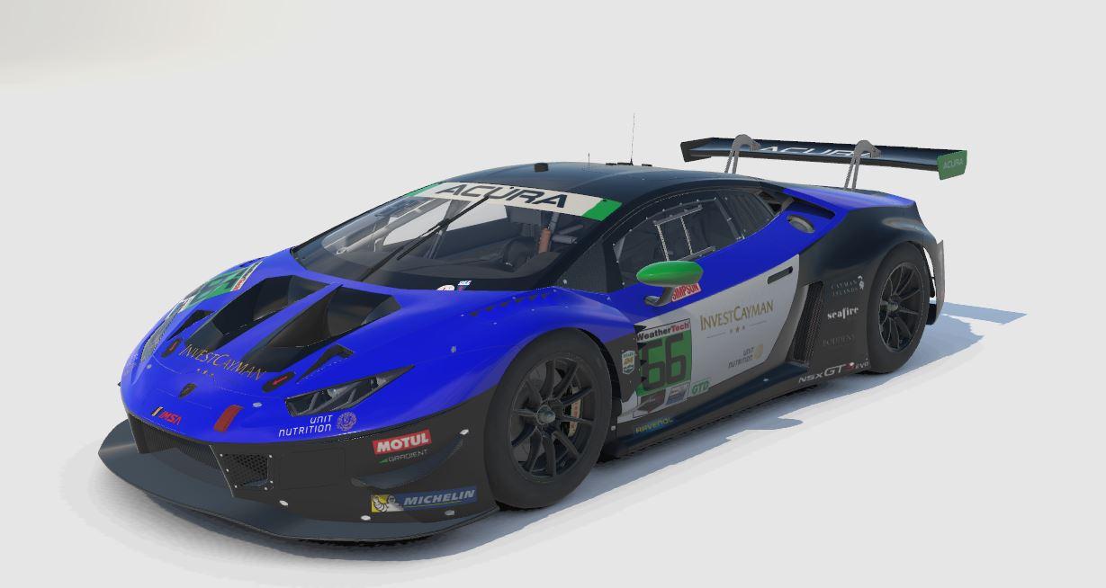 #66 Gradient Racing "Acura" 2022 Daytona 24h by Nate Dean - Trading Paints