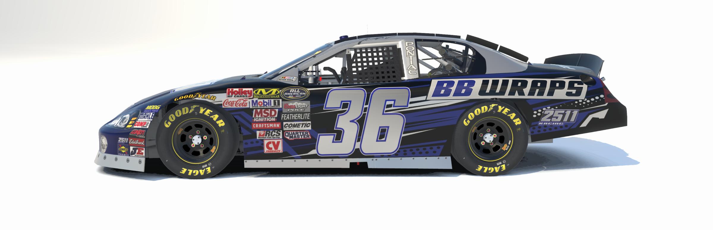 #36 Brandon Barcusky 2511 Racing Pontiac Grand Prix for All-American ...