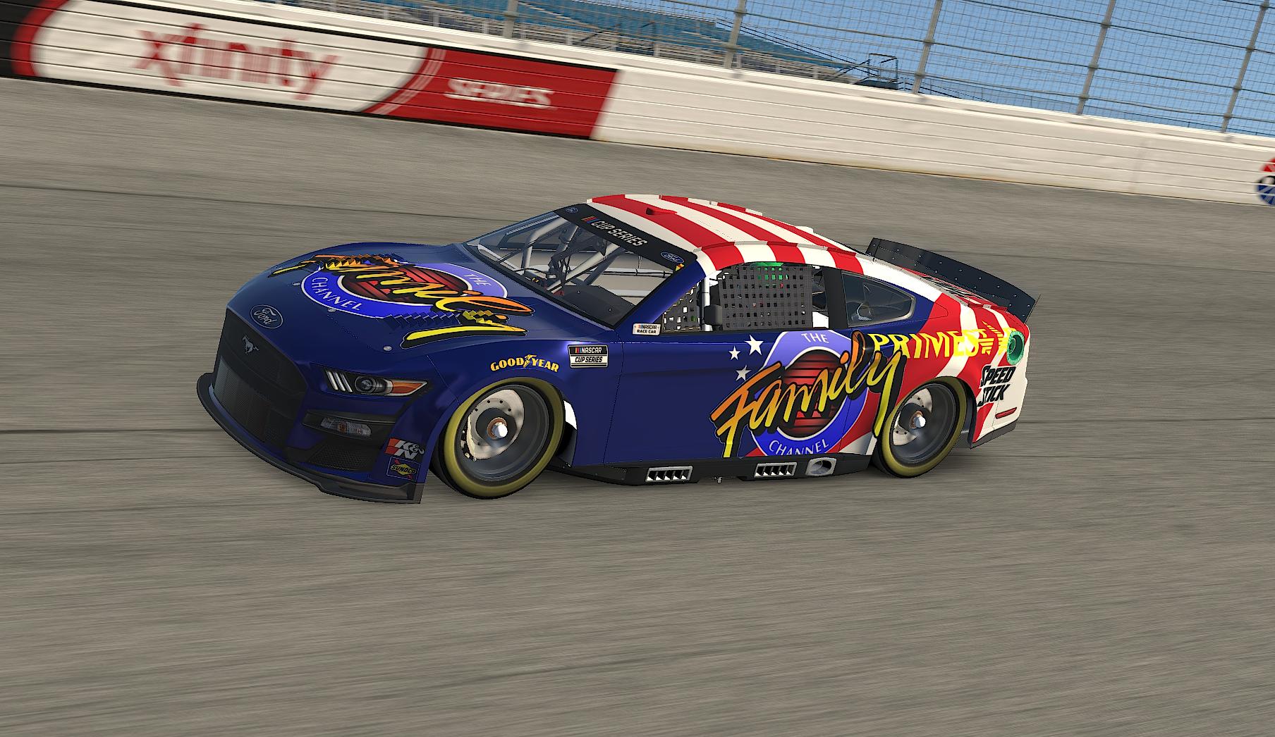 Ted Musgrave Family Channel Retro Car - No Number by Nick Passmore ...