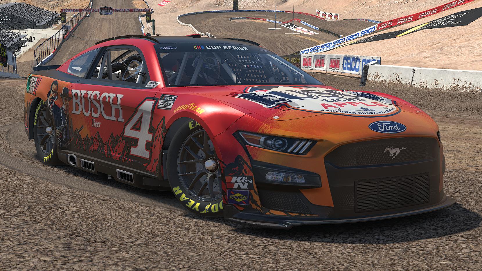 Busch Red Dead Concept No Num by Spencer Hinton - Trading Paints