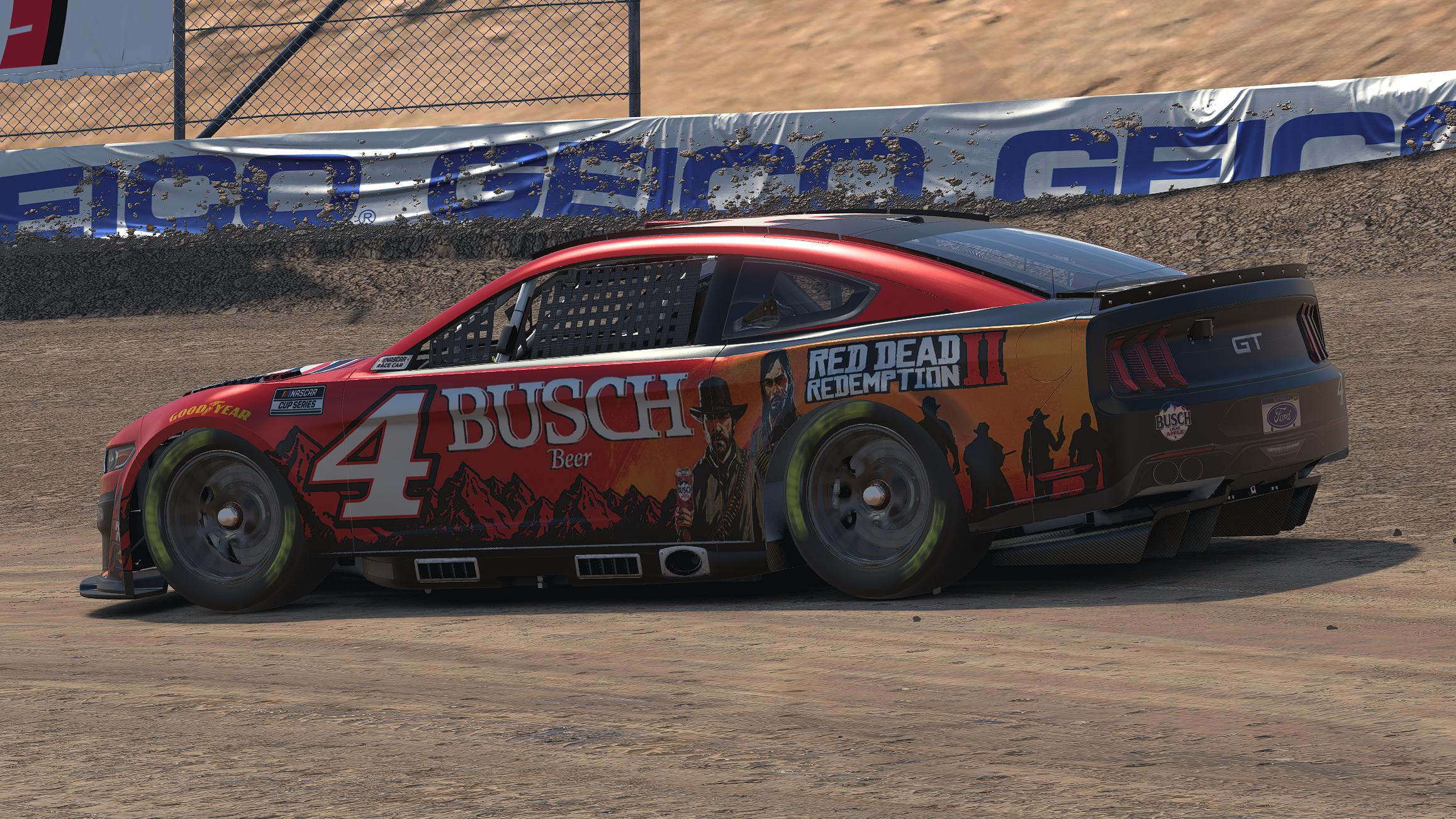 Busch Red Dead Concept No Num by Spencer Hinton - Trading Paints