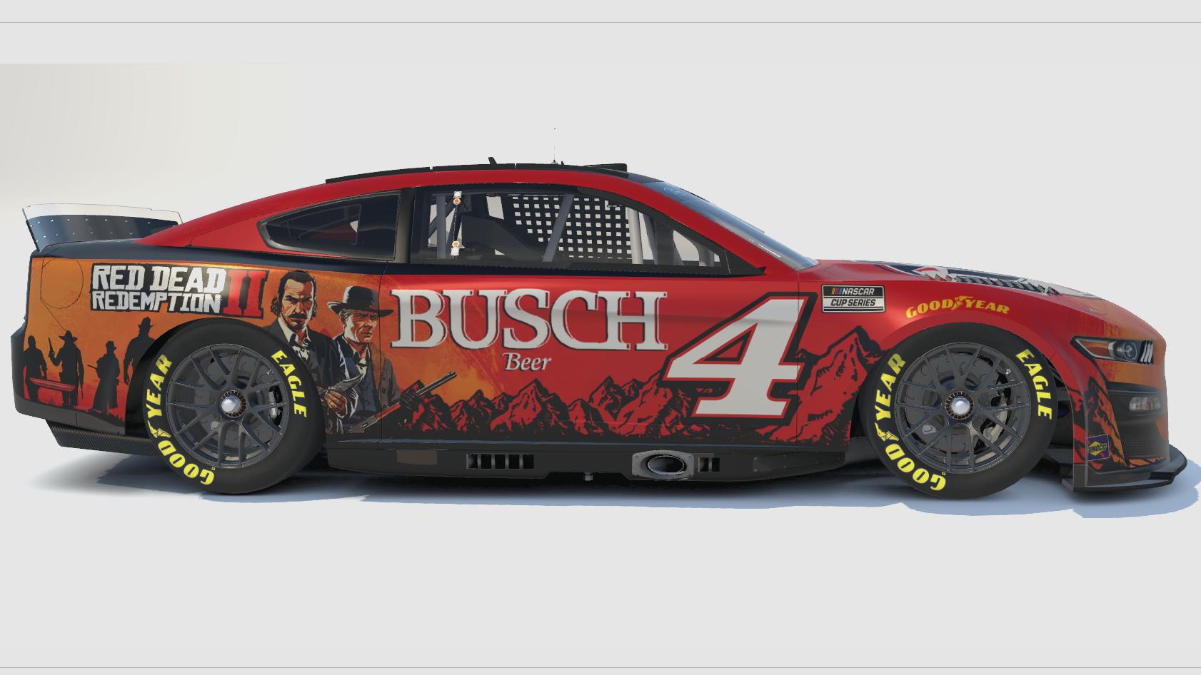 Busch Red Dead Concept No Num by Spencer Hinton - Trading Paints