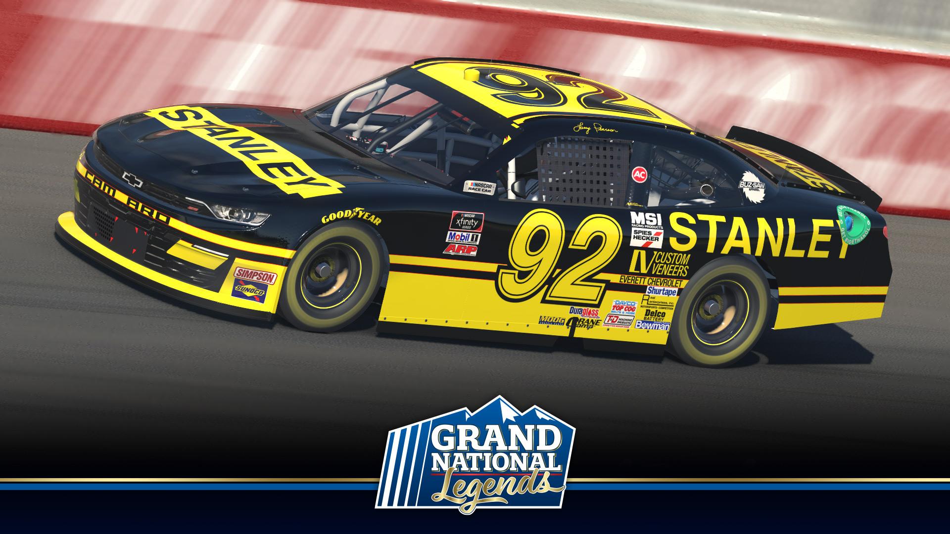 Larry Pearson - 1995 - Stanley Chevrolet - Grand National Legends by ...