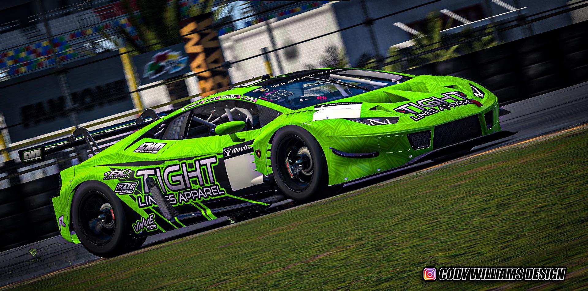 Clayton Hack Lamborghini EVO GT3! by Cody G Williams - Trading Paints