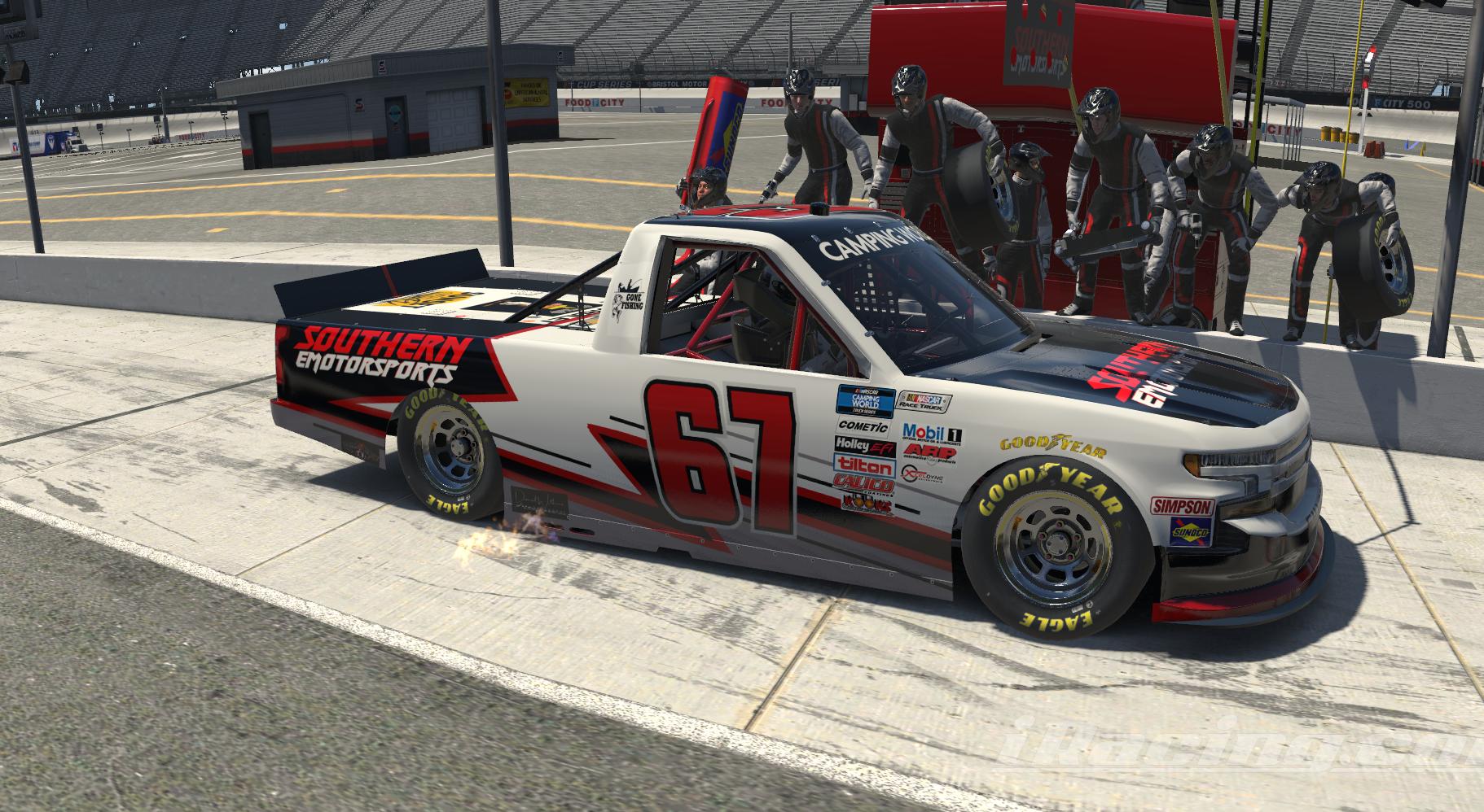 Chevrolet Silverado Truck 2019sem3whiteredbk by Dan Withers - Trading ...