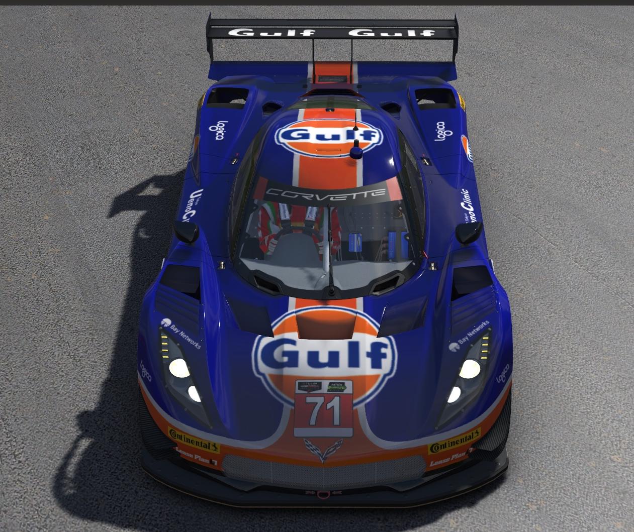 Gulf C7R.tga by John Paquin - Trading Paints