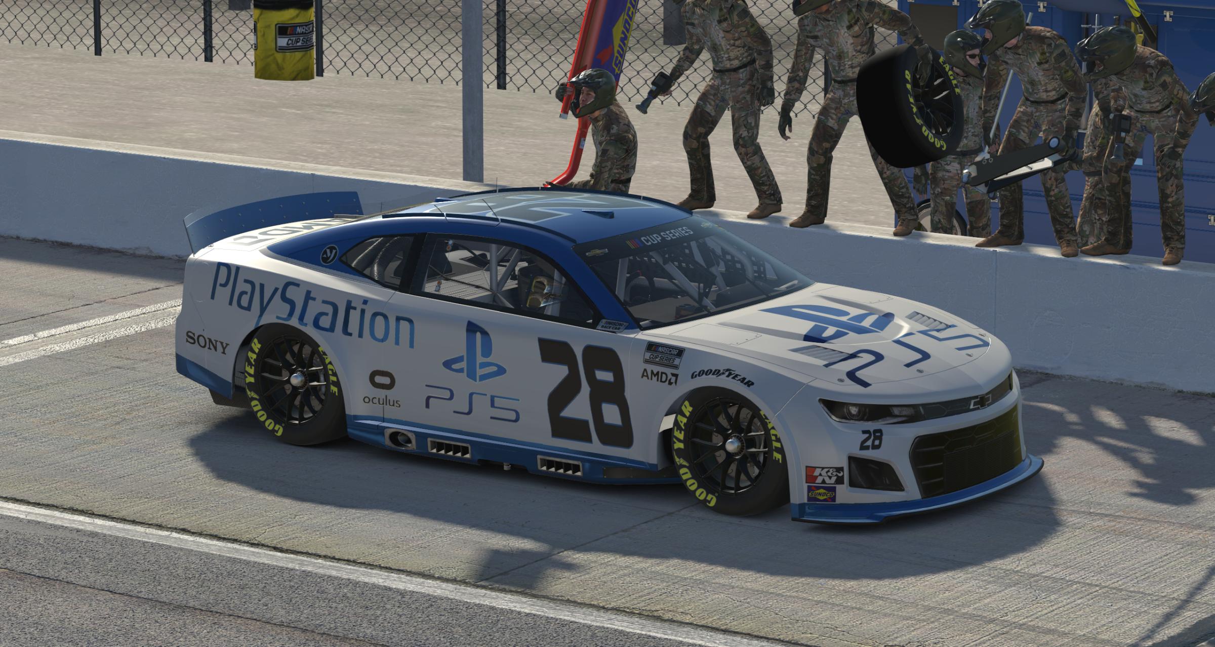 Playstation 5 no number by Michael Jarvis - Trading Paints