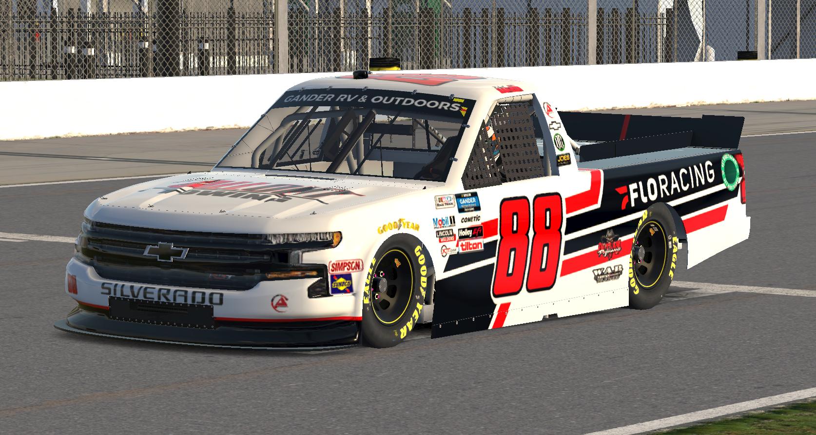 Allout Towing / Flo Racing Silverado by Robert Barber - Trading Paints