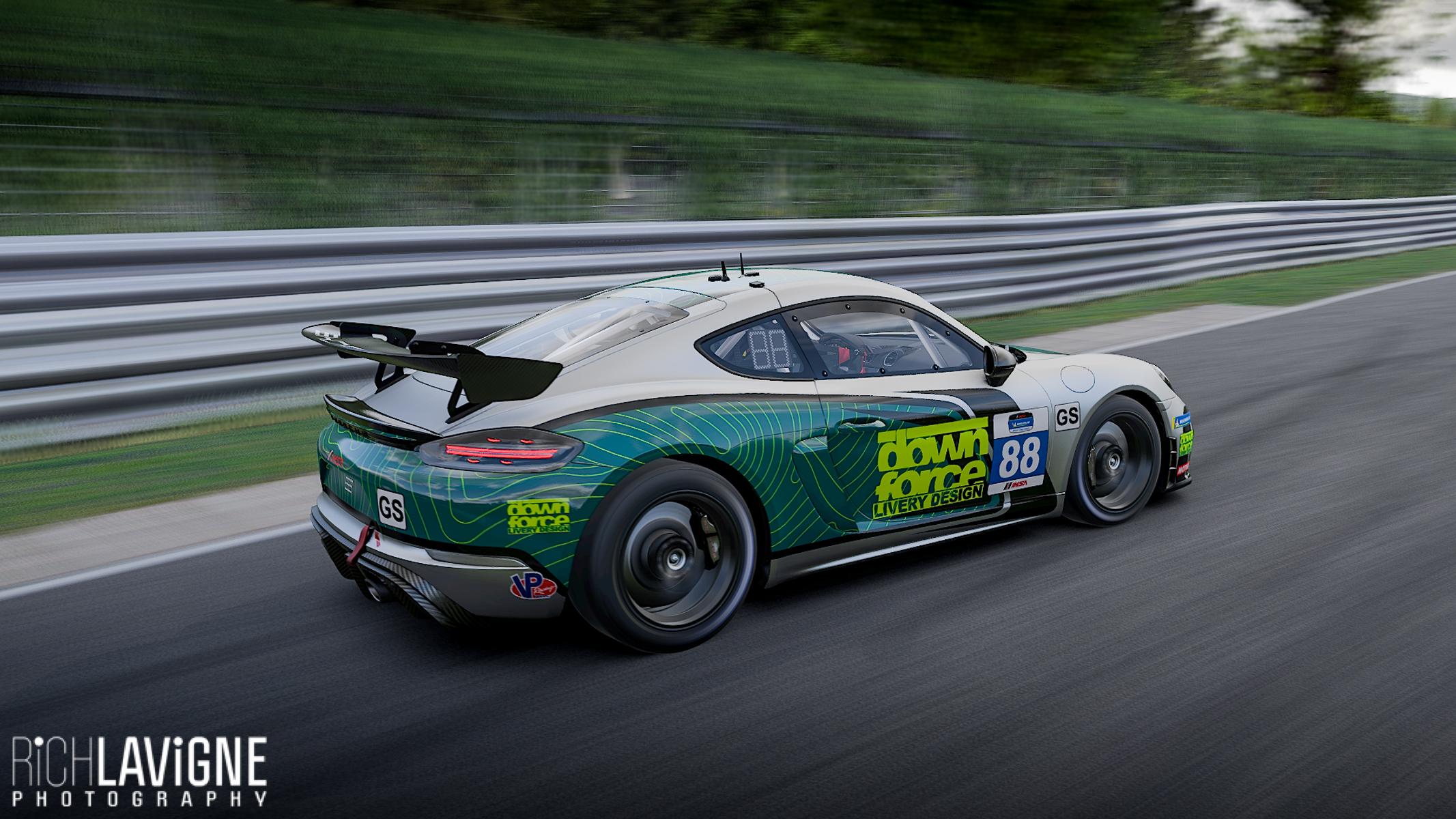 downforce 718 GT4 by Richard Lavigne - Trading Paints