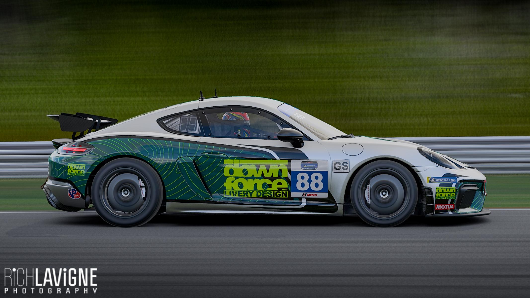 downforce 718 GT4 by Richard Lavigne - Trading Paints