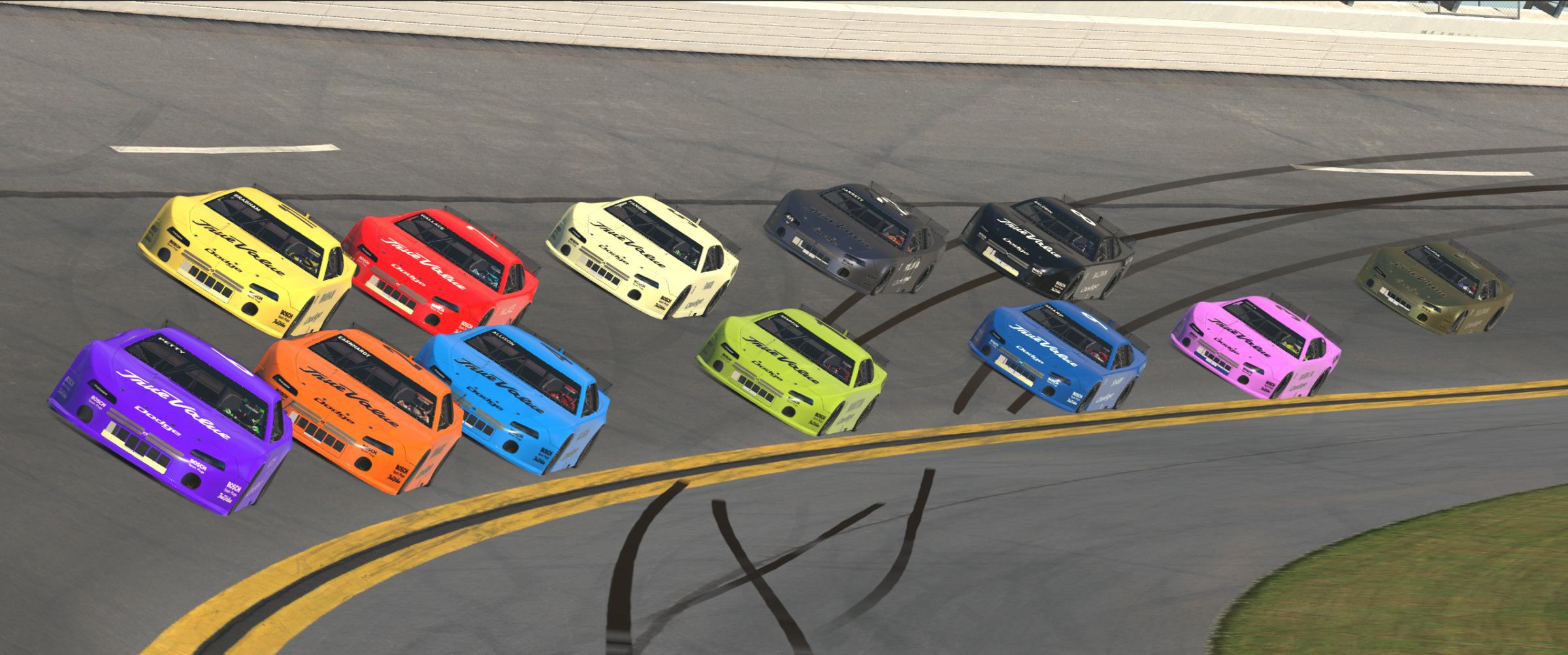 Danny Sullivan IROC Dodge (Spec Map) by John J D. - Trading Paints