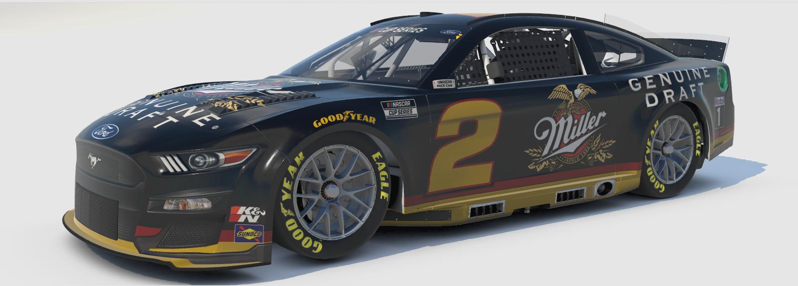 Miller Genuine Draft - Mustang by John Rubino - Trading Paints