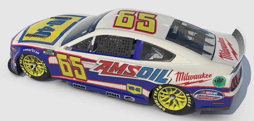 WD40 Next Gen Ford Mustang by Tim Marr - Trading Paints