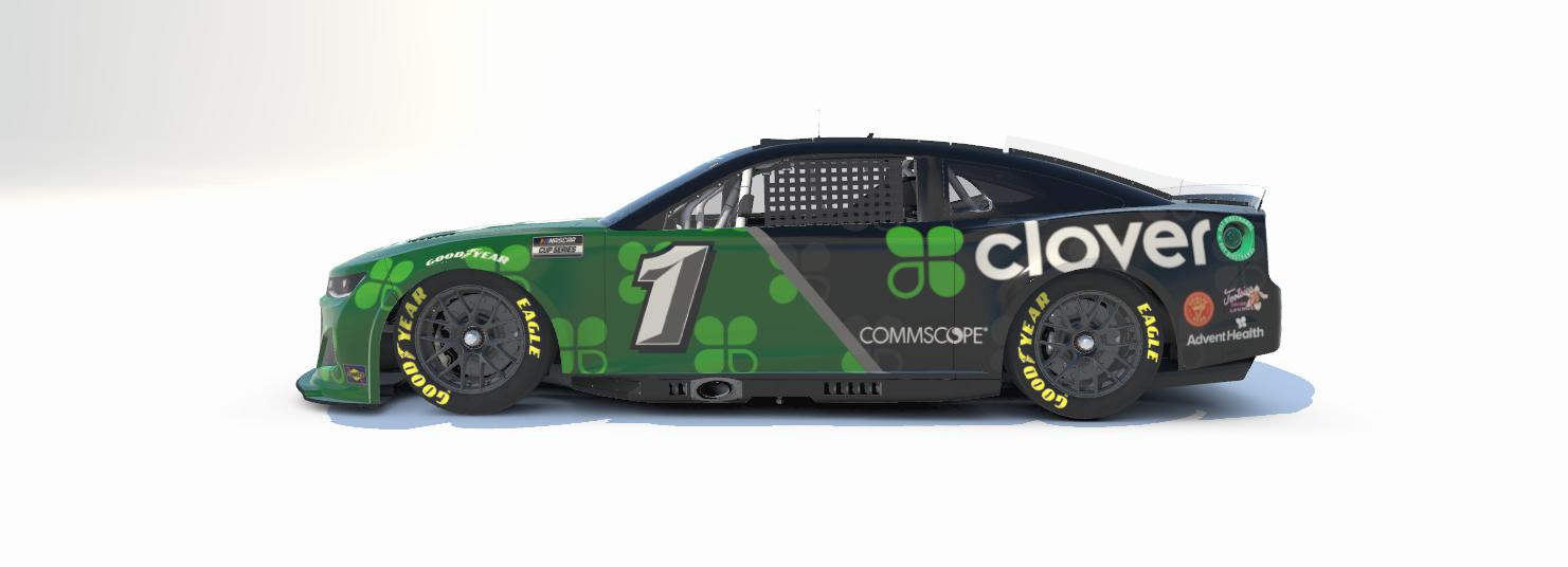 Ross Chastain 2022 Clover Concept by Alec Kennett - Trading Paints