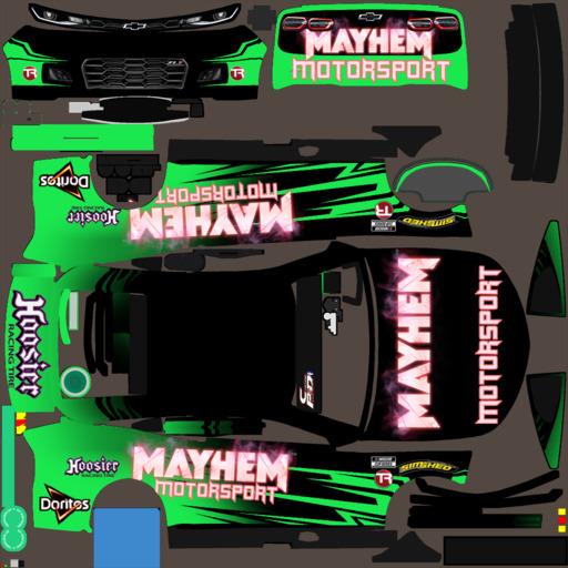 next gen green mayhem by Rhys May - Trading Paints