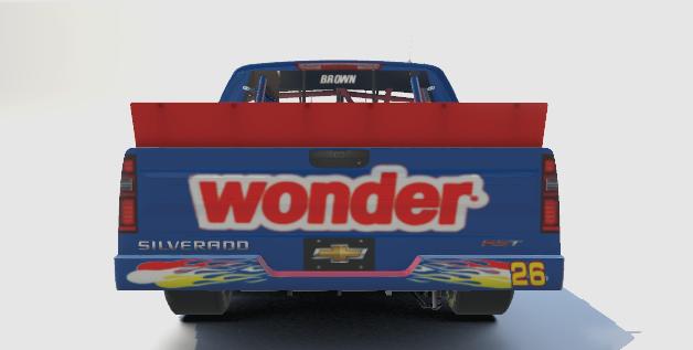 Ricky Bobby Talladega Nights Wonder Car by Nathan Brown2 - Trading Paints