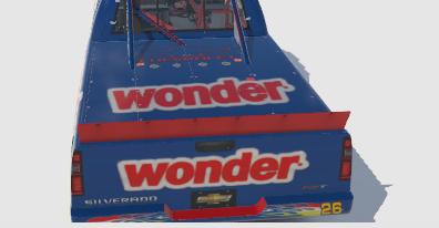 Ricky Bobby Talladega Nights Wonder Car by Nathan Brown2 - Trading Paints