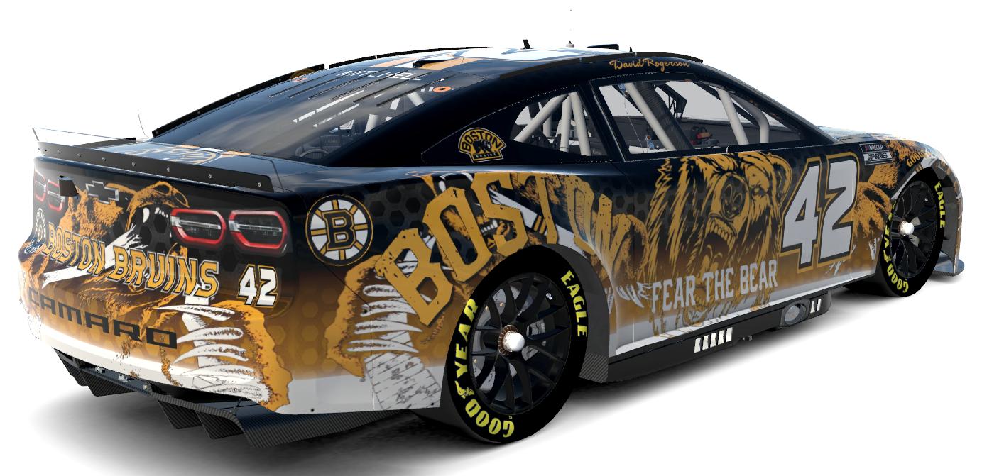 David Rogerson - NASCAR Cup Series Next Gen Camaro - Boston Bruins by ...