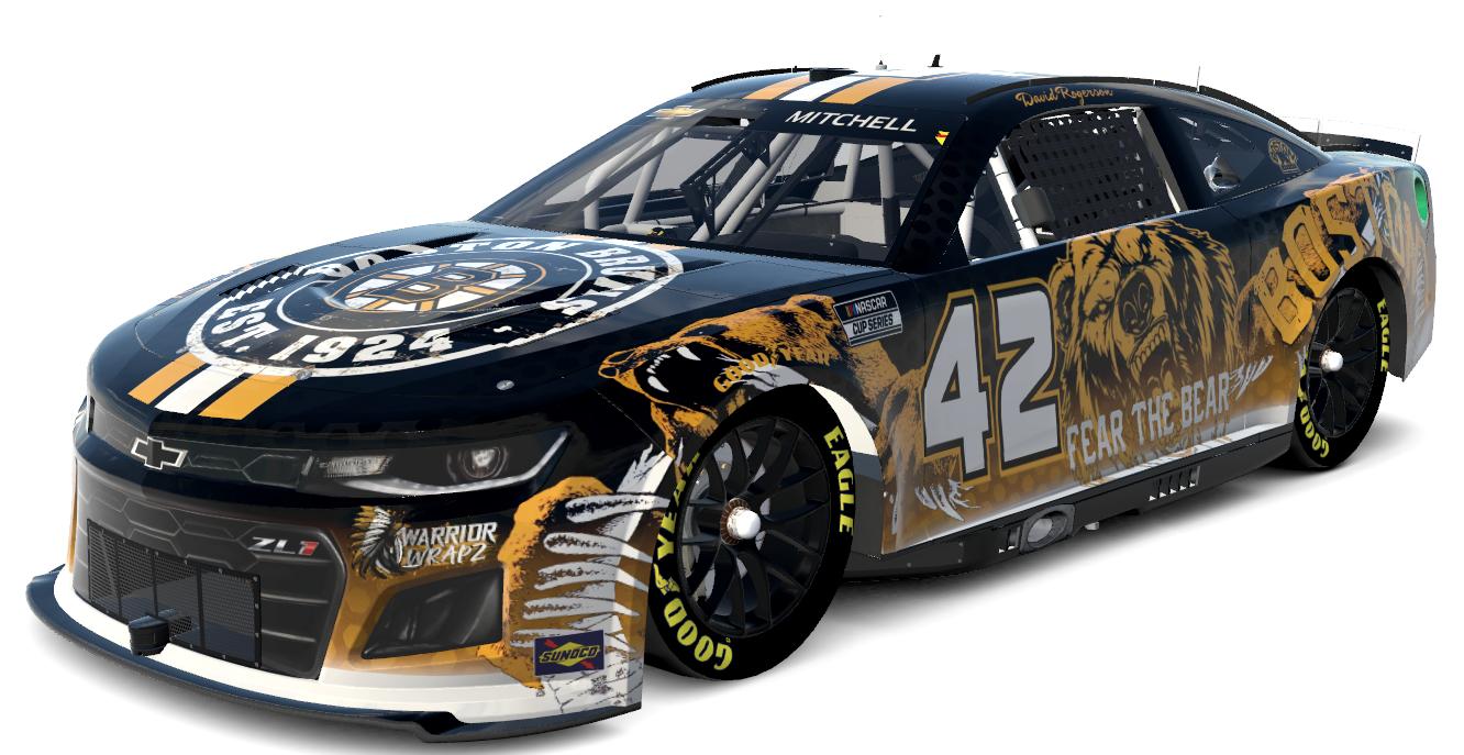 David Rogerson - NASCAR Cup Series Next Gen Camaro - Boston Bruins by ...