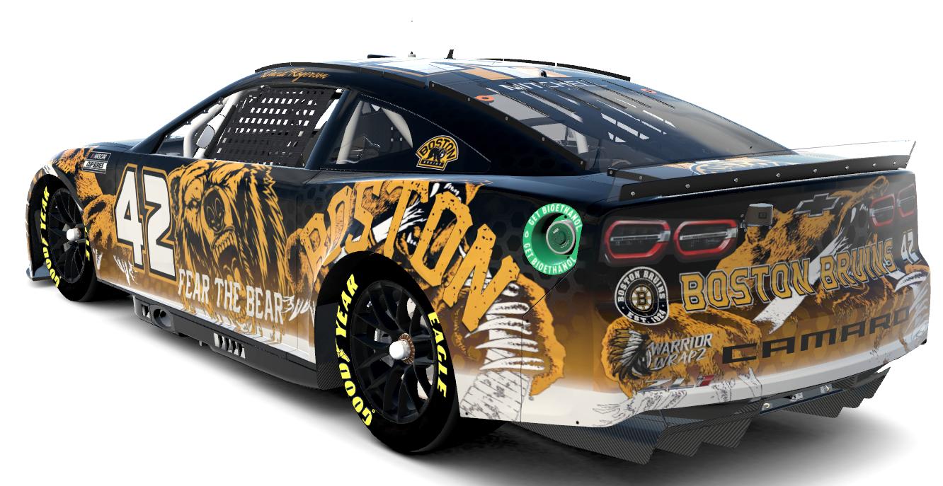 David Rogerson - NASCAR Cup Series Next Gen Camaro - Boston Bruins by ...