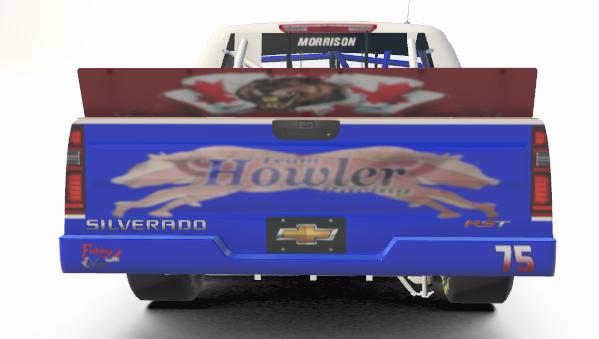 Chevrolet Silverado Truck 2019 Howler Racing White by Robert C ...