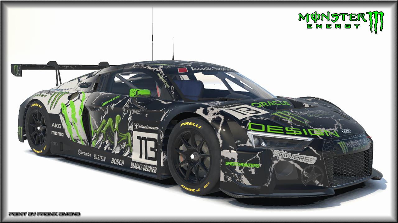 Monster Audi R8 LMS GT3 Public by Frank Amend - Trading Paints