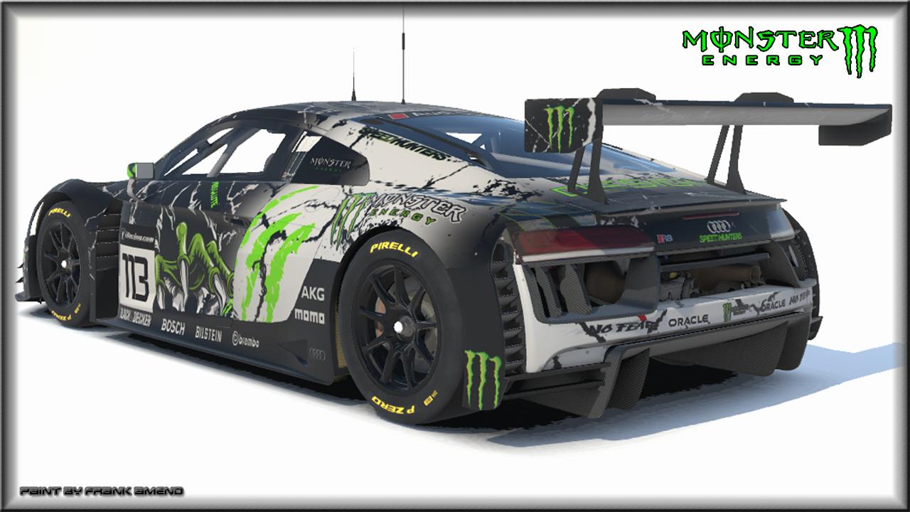Monster Audi R8 LMS GT3 Public by Frank Amend - Trading Paints