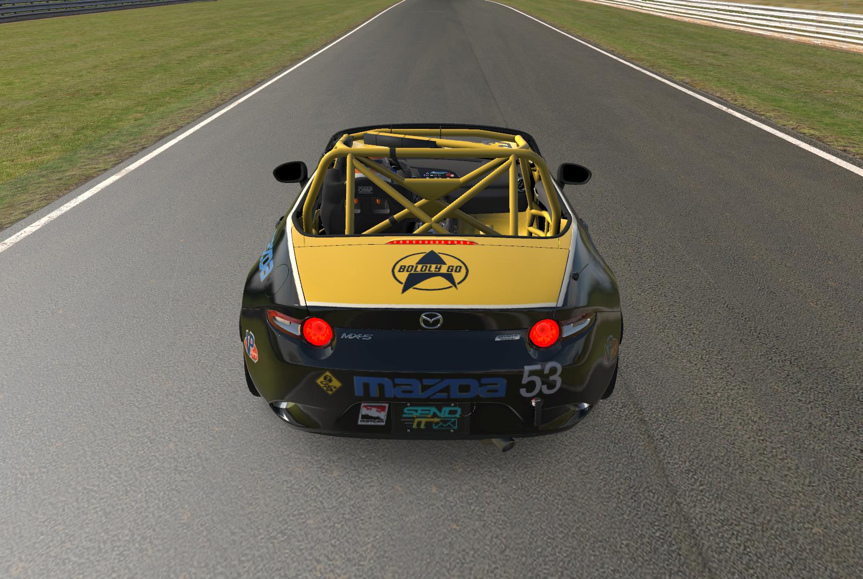 Yellow Star Trek: TNG Mazda by Dustin Knox - Trading Paints