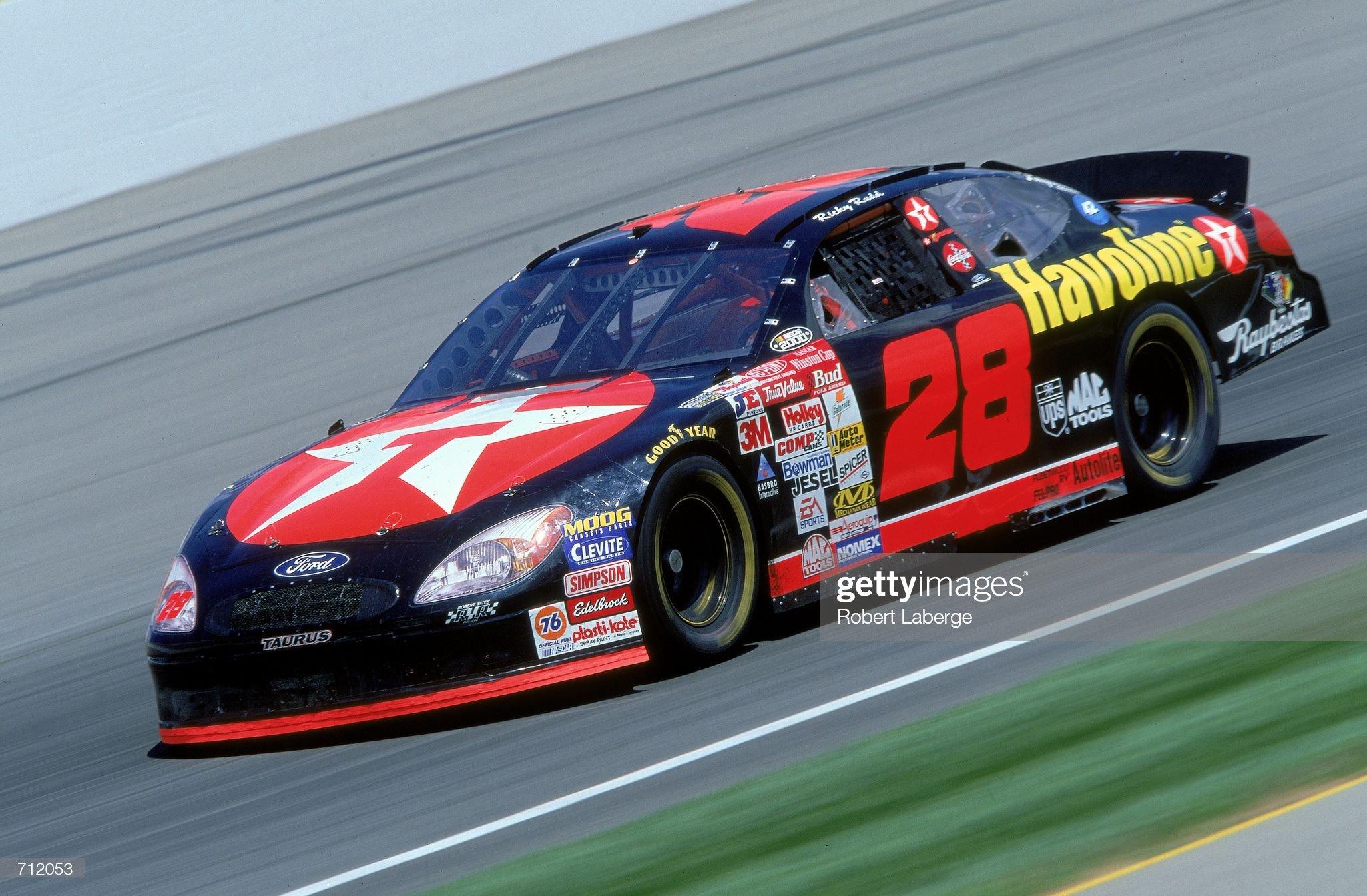 2000 #28 Ricky Rudd Texaco Havoline Ford Winston Cup (NO Numbers) by ...