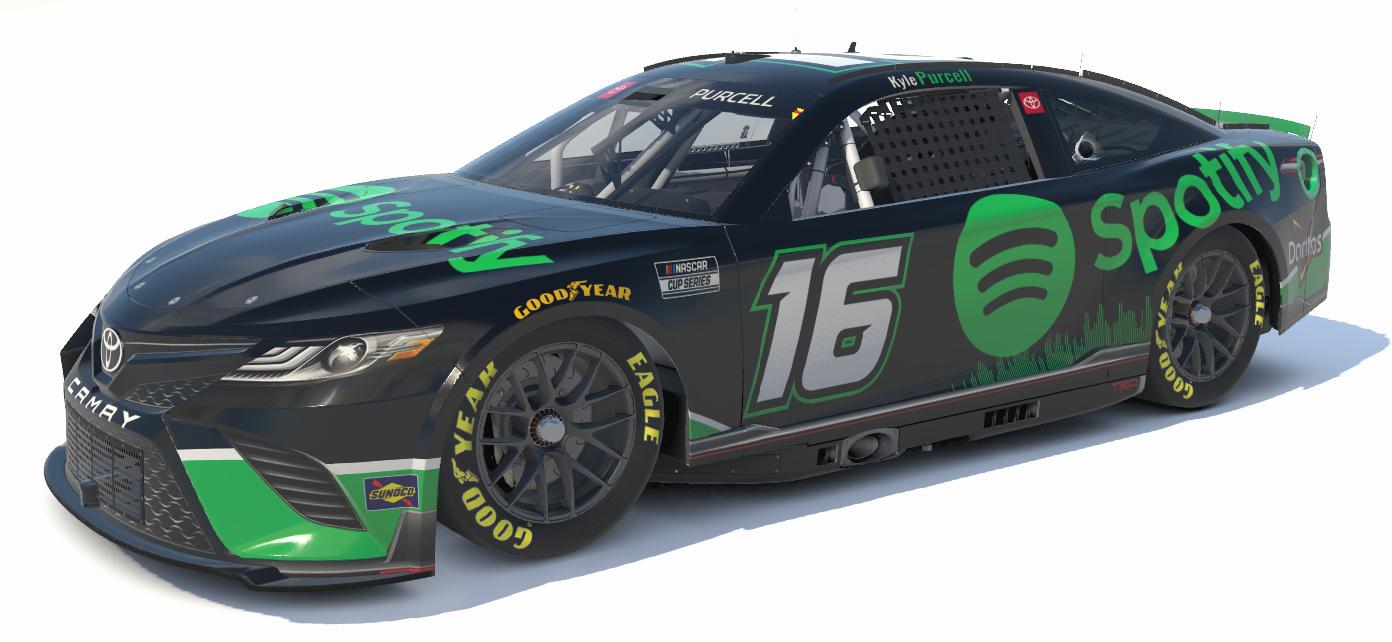 Spotify Custom 16 Camry by Kyle Purcell - Trading Paints