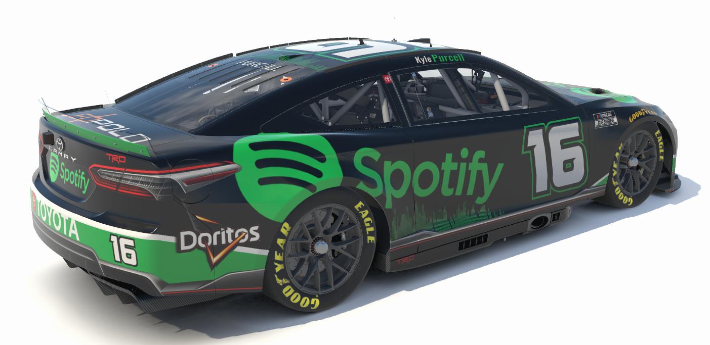 Spotify Custom 16 Camry by Kyle Purcell - Trading Paints