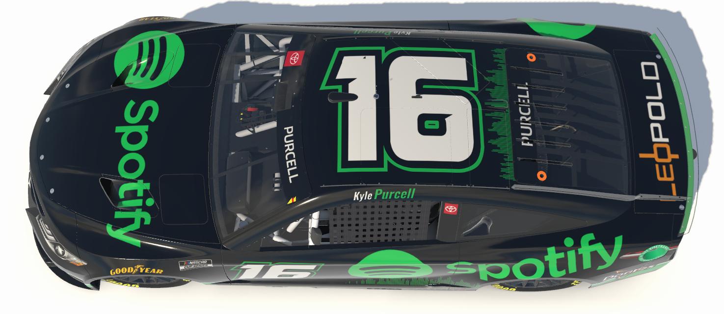 Spotify Custom 16 Camry by Kyle Purcell - Trading Paints