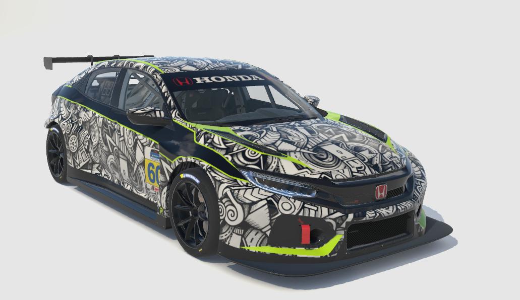 Honda Civic Type R - Sharpie Effect by Phil R. - Trading Paints