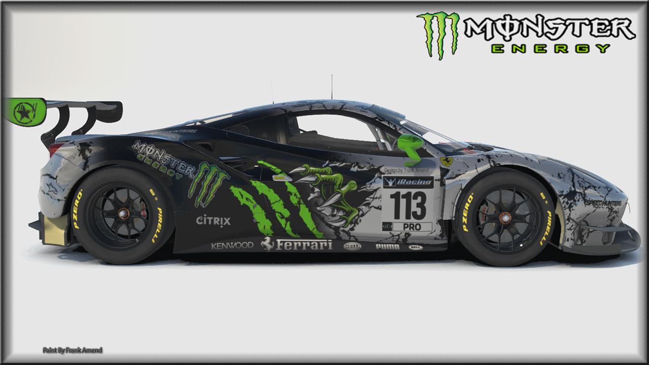 Monster Ferrari EVO GT3 by Frank Amend - Trading Paints