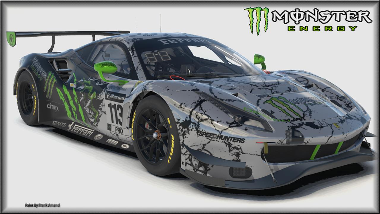 Monster Ferrari EVO GT3 by Frank Amend - Trading Paints