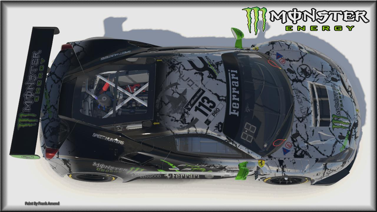 Monster Ferrari EVO GT3 by Frank Amend - Trading Paints