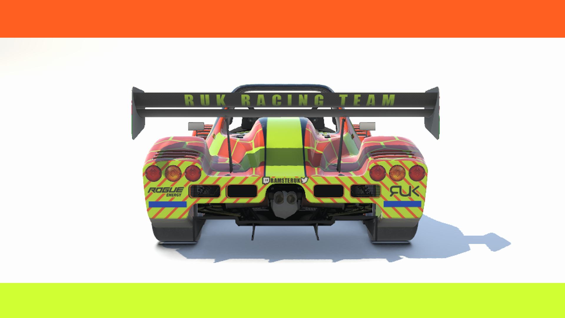 Team RUK Radical SR8 Paint Job by Rhys A Marshall - Trading Paints