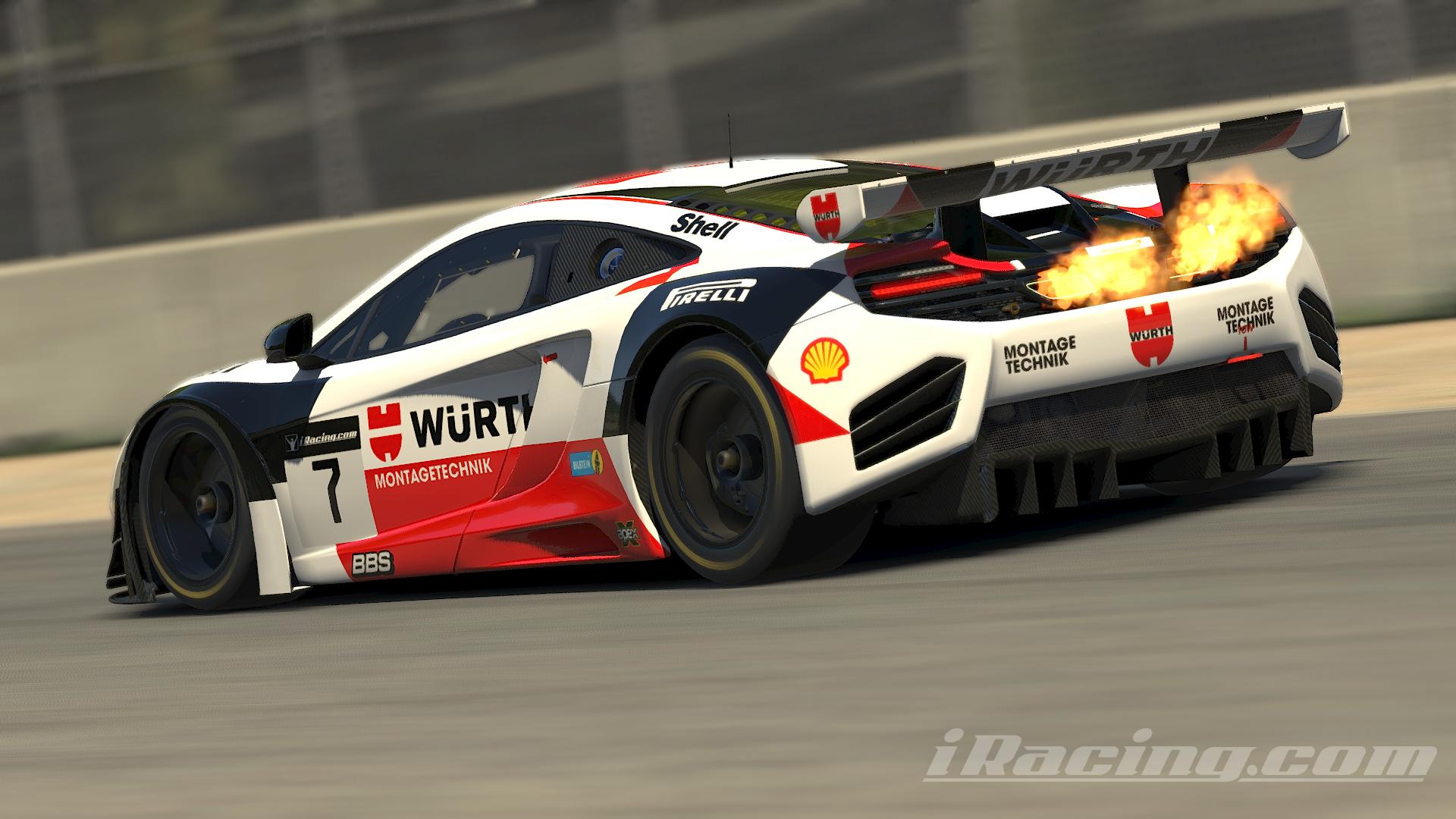 Wurth McLaren MP4-12C GT3 by Steven Merzlak - Trading Paints
