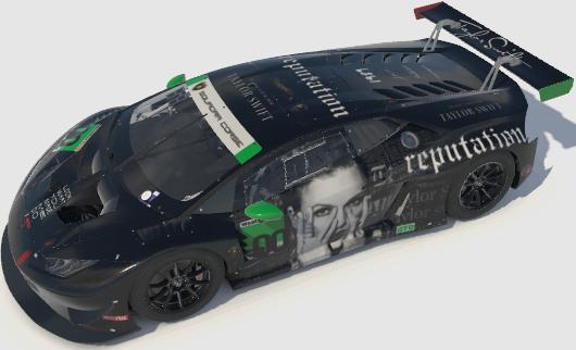 Reputation Taylor Swift - IMSA decals by Nick Dicesare2 - Trading Paints