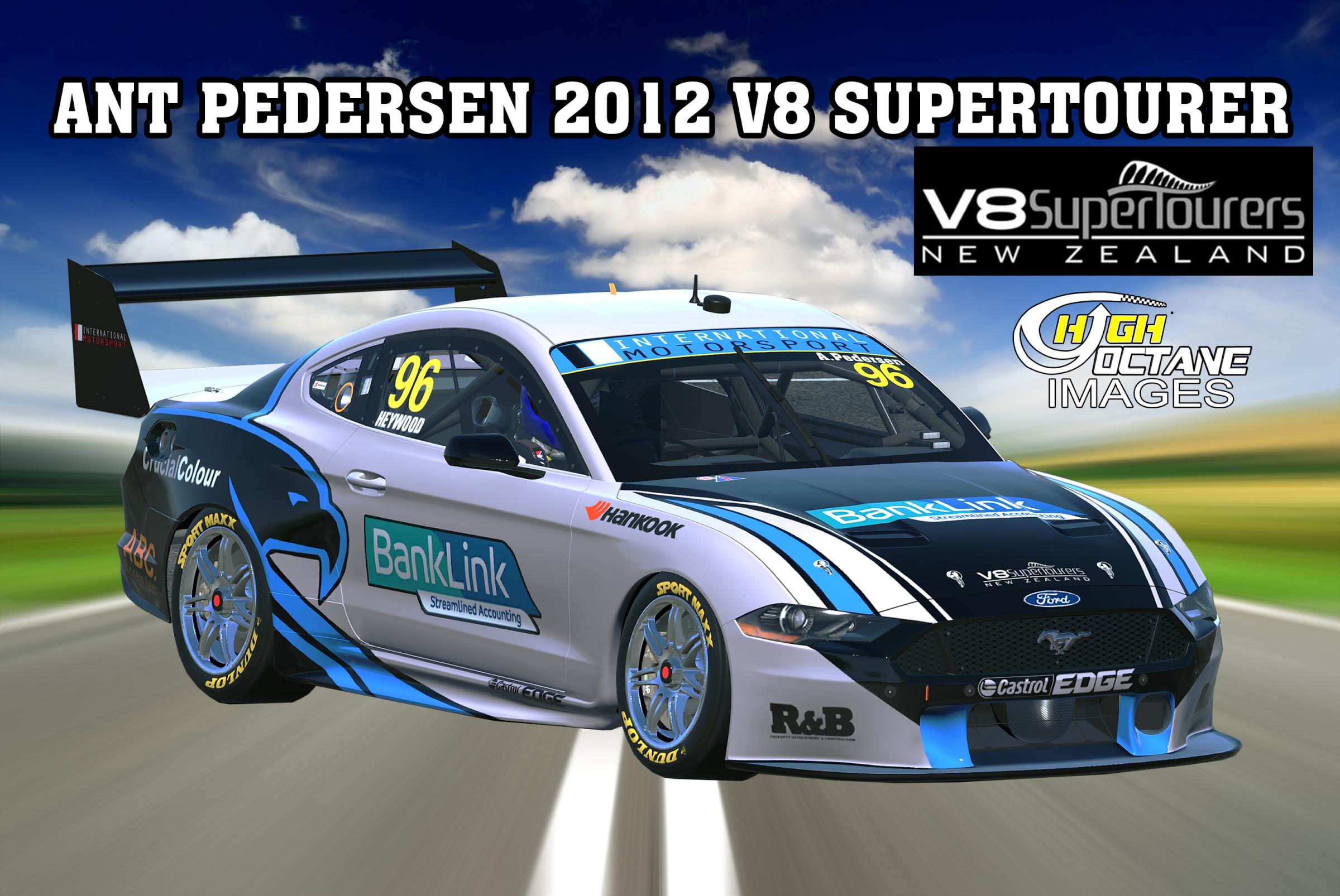 Ant Pedersen 2012 V8 Supertourer by Matt Heywood - Trading Paints