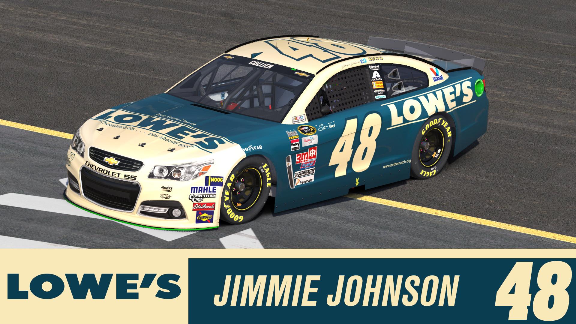 Jimmie Johnson - Lowes (Darlington 2015) by Timothy Collier - Trading ...