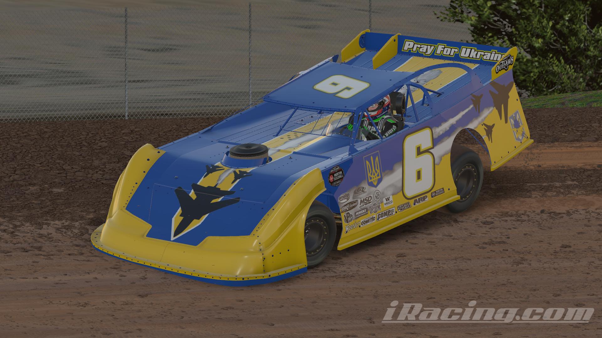 ukraine super late model by Micah W. - Trading Paints