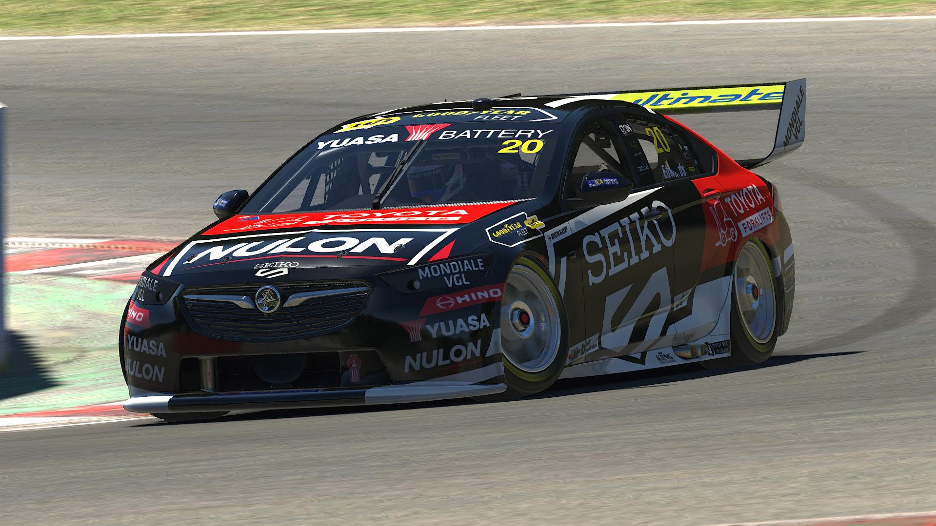 Seiko 5 Racing: Scott Pye by Isaac Edwards - Trading Paints