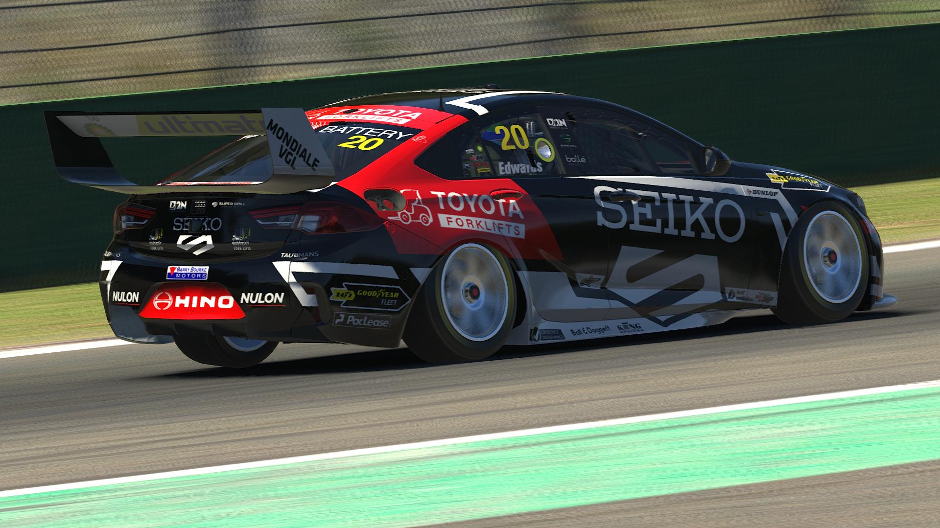 Seiko 5 Racing: Scott Pye by Isaac Edwards - Trading Paints