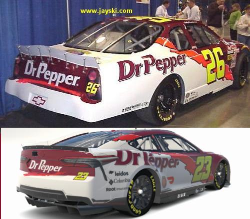 Throwback Dr. Pepper Concept car by Spencer J. - Trading Paints