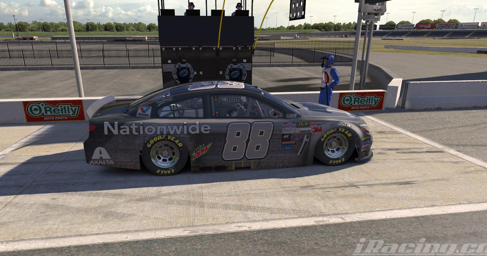 #88 Dale Jr Batman by Luis Salmaso - Trading Paints