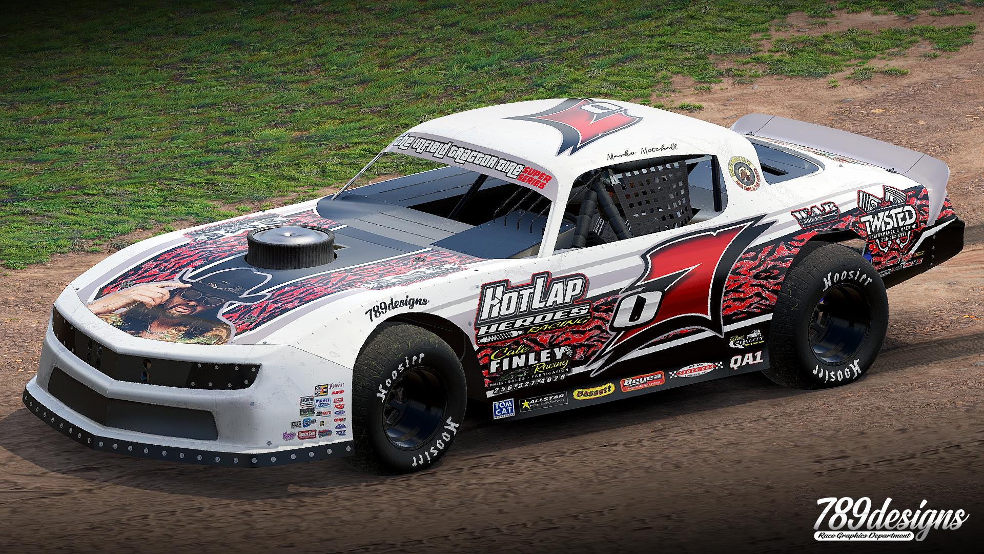 Mark Mitchell Dirt Street Stock (CW) by Garrett Marshall - Trading Paints